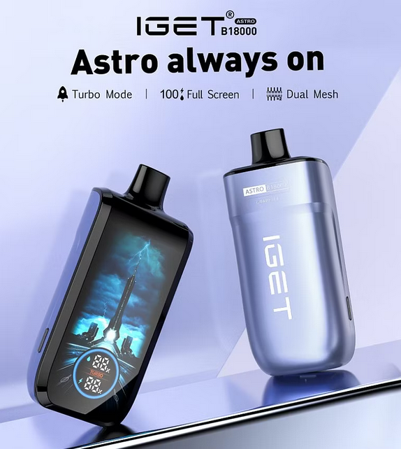 IGET ASTRO B18000 PUFFS | Best Price - Vape Store Pro India